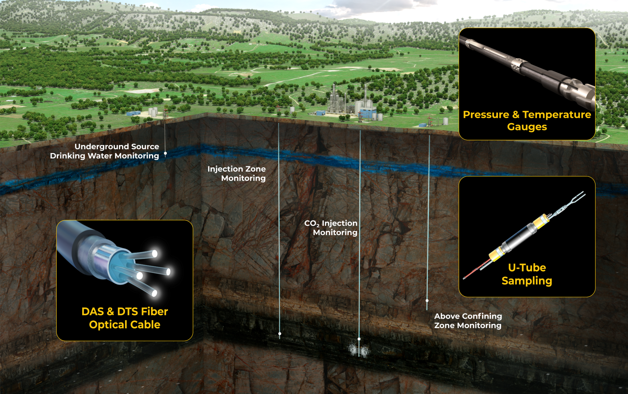 Innovative Carbon Capture Monitoring Systems for Class VI Wells - SageRider